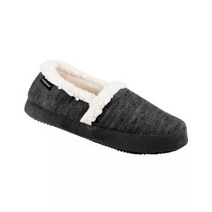 isotoner | Shoes | Isotoner Signature Womens Closed Back Slippers Black ...